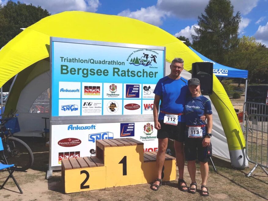 19. Bergsee Triathlon Ratscher (Stausee in Thüringen) am 04.09.2022 ...
